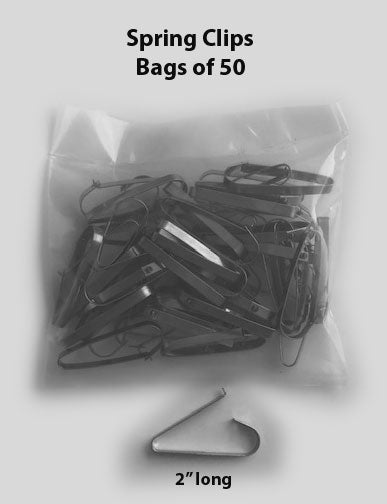 Spring Clips 2" SC2 – National Stock Sign