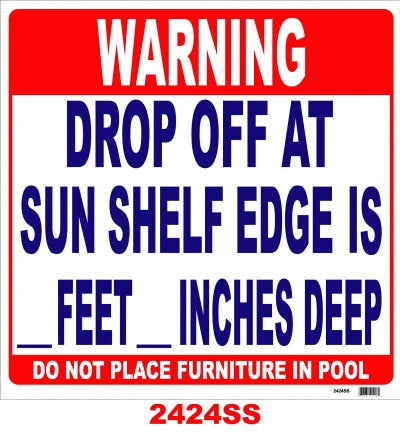 2424SS Sun Shelf – National Stock Sign