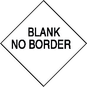 Blank No Border/ White-- ROAD – National Stock Sign