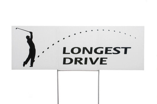 Longest Drive Sign – National Stock Sign