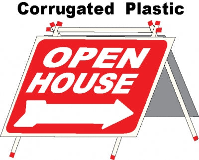 Open House Red/Reversed - PLA-C – National Stock Sign
