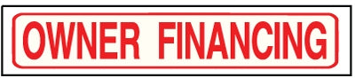 Owner Financing-- LR – National Stock Sign