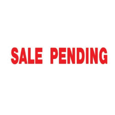 Sale Pending-- SR – National Stock Sign