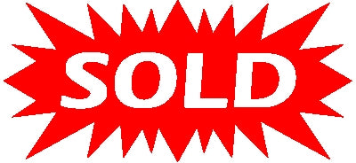 Sold Red-- STAR – National Stock Sign