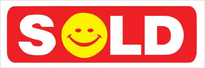 Sold Smiley Face – National Stock Sign