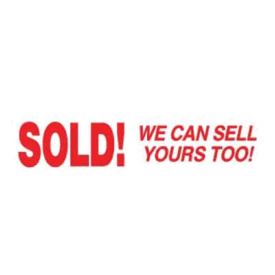 Sold We Can Sell Yours Too!-- MR – National Stock Sign