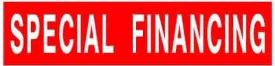 Special Financing-- MAGNET – National Stock Sign
