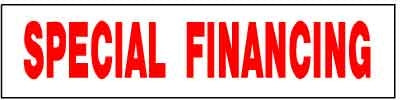 Special Financing -- LRCORR – National Stock Sign